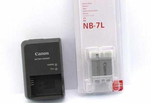 Аккумулятор Canon NB-7L+Зарядное Canon CB-2LZE