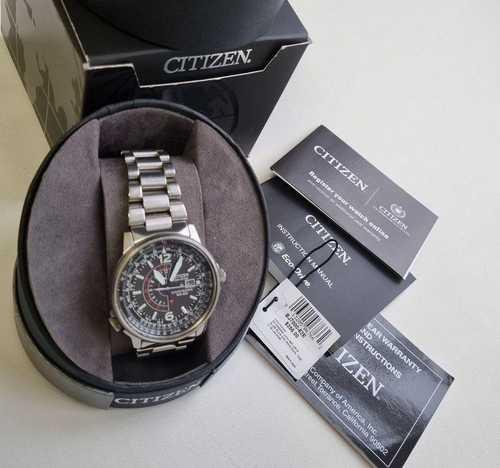 Citizen Nighthawk Steel Pilot