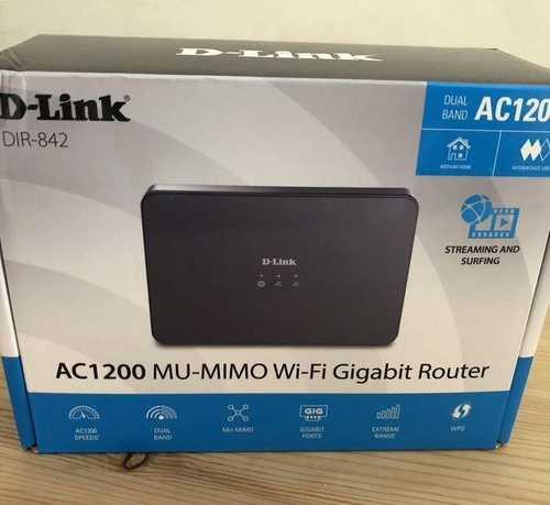 Wi-Fi роутер D-Link DIR842 AC1200
