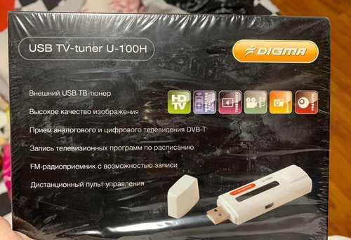 Usb tv-tuner u-100h digma