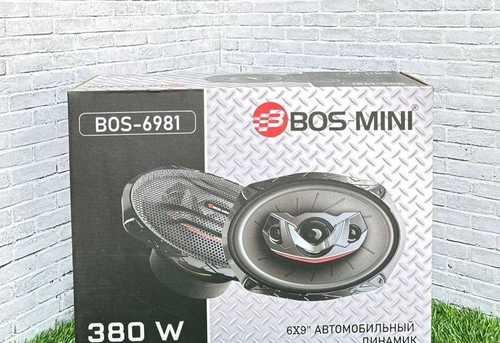 Автомобильные динамик 6X9 BOS-mini 380W BOS-6981