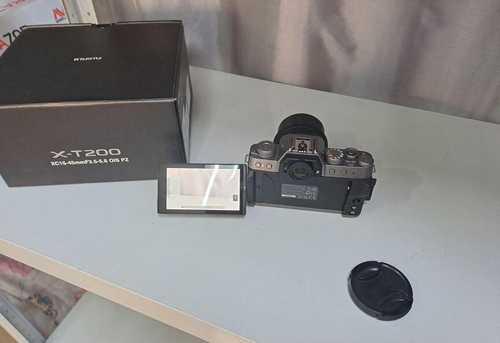 Беззеркальная камера Fujifilm X-T200 15-45mm id:ro