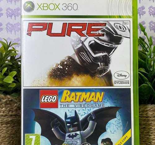 Pure & Lego Batman Videogame Xbox 360