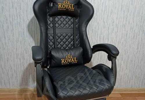 Компьютерное кресло Royal с подножкой и вибро