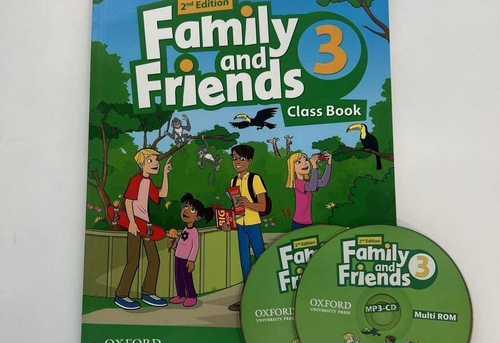 Family and friends 3 + CDs (не перепечатка)