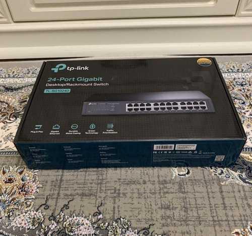 Коммутатор TP-link TL-SG1024D 24G