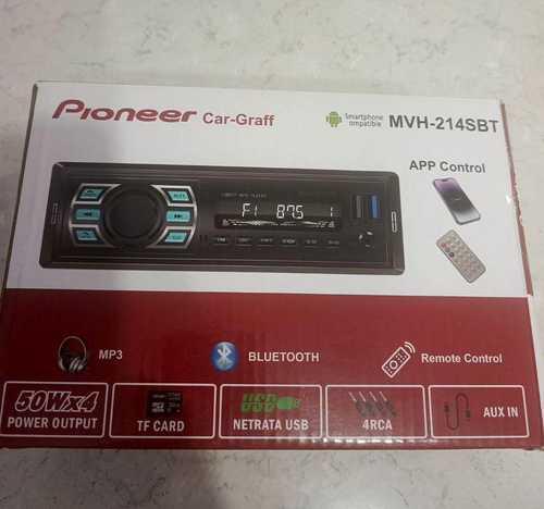 Магнитола 1 din pioneer