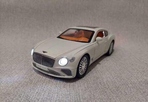 Bentley continental бентли металлическая машинка