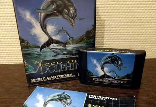 Картриджи sega (оригинал) Ecco the Dolphin