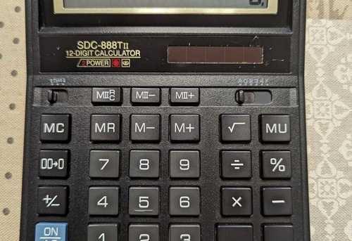 Калькулятор Citizen SDC-888Tii