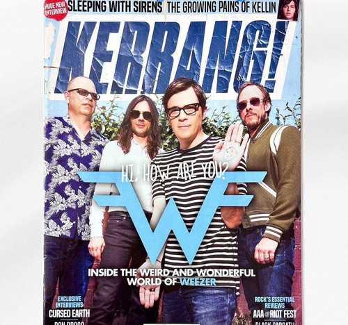 Журнал Kerrang, 2017 (Weezer, Sleeping With Sirens