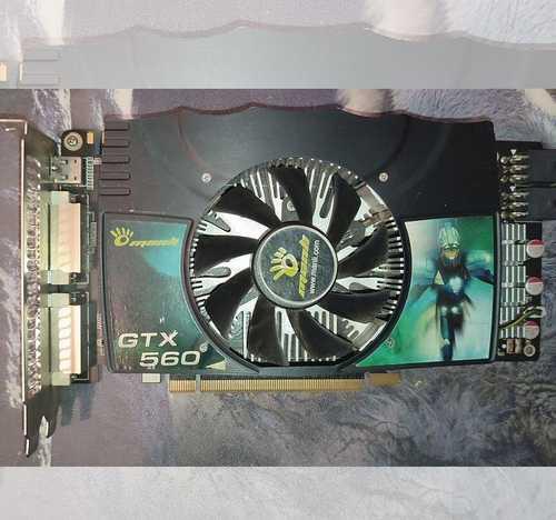 Видеокарта GTX 560