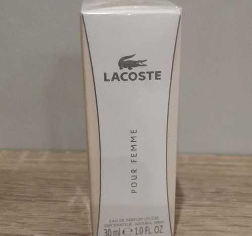 Lacoste pour femme legere 30 оригинал