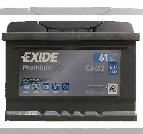 Новый с гаранитей акб Exide Premium EA612