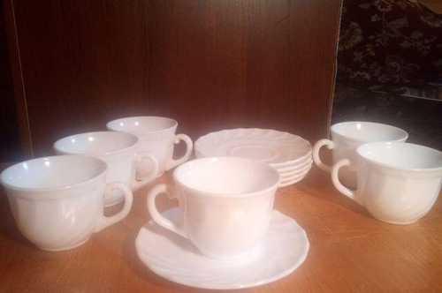 Сервиз чайный Luminarc набор чашки блюдца