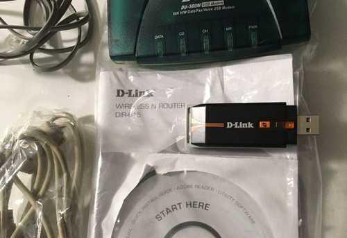 Usb модем с адаптором D-Link