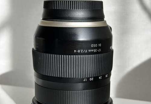 Продам объектив Tamron 17-35mm f/2.8-4 Nikon