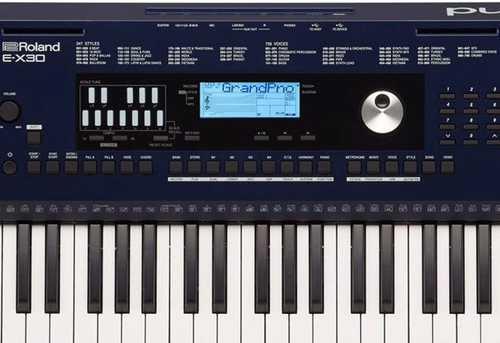 Roland E-X30 синтезатор с автоаккомпанементом