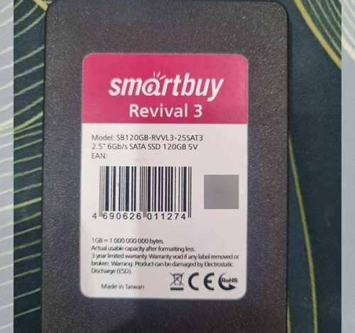 Ssd 120gb smartBy