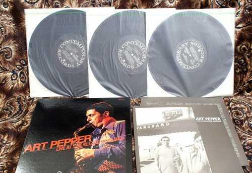 Art Pepper Live AT Village Vanguard 3 LP Box Set