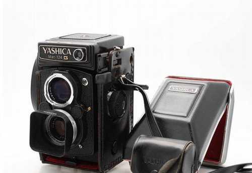 Пленочный фотоаппарат yashica mat 124g