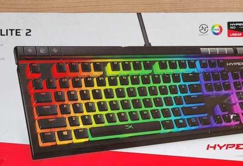 Механическая клавиатура hyperx alloy elite 2