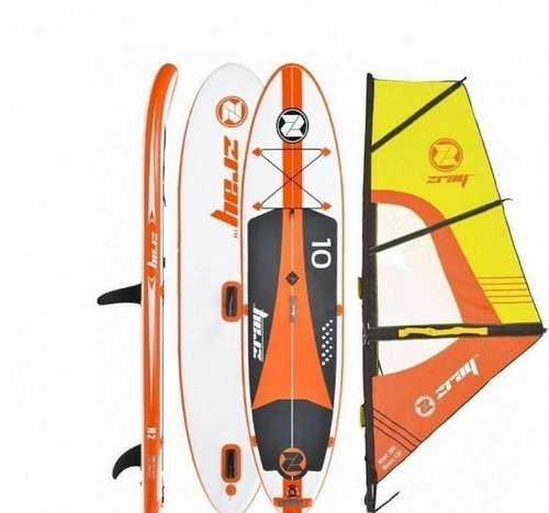 Надувная доска для sup-бординга zray windsurf