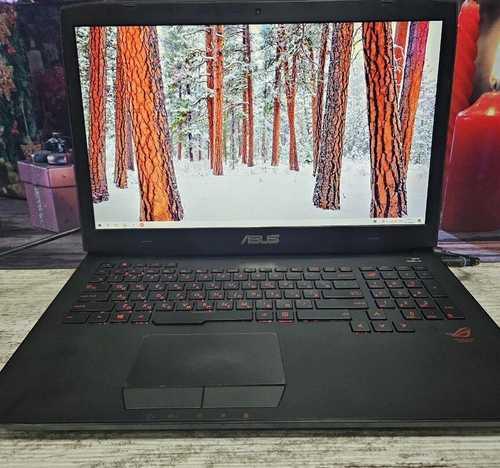 Игровой asus 17.3 / GTX970 / SSD / 24 озу