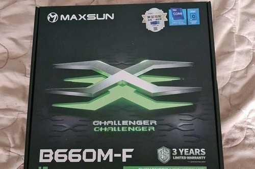 Материнская плата Maxsun B660M-F LGA 1700