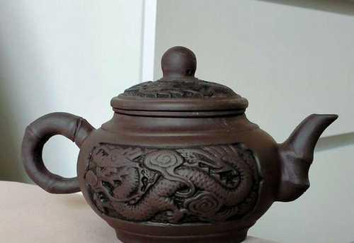 Заварочный чайник из исиньской глины 350мл