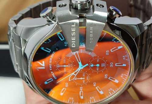 Diesel со стеклом хамелеон мужские часы