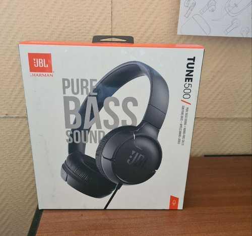 JBL Tune 500 Black (jblt500BLK) наушники с микрофо