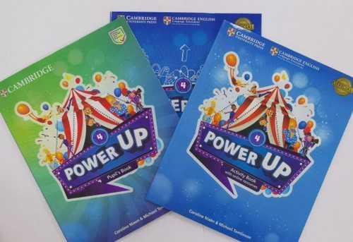 Power Up 4 Student's book+Workbook+CD