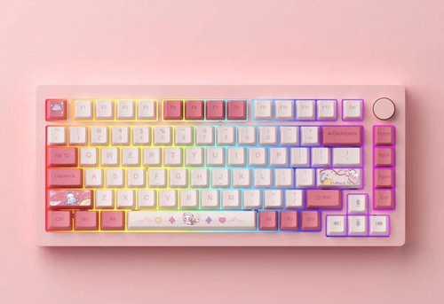 Механическая клавиатура Monsgeek M1W Silent pink