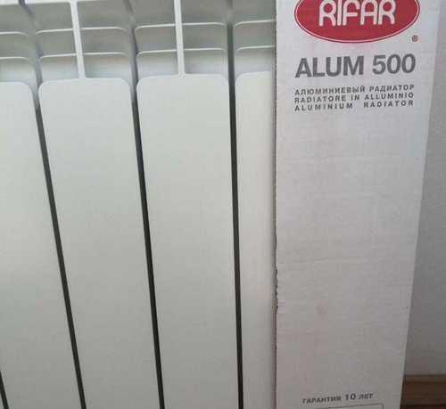 Радиатор отопления алюминиевый rifar alum 500