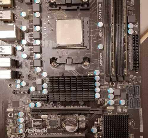 Комплект. ASRock 970 Pro3 R2.0 AM3+, FX-8320E, 8GB