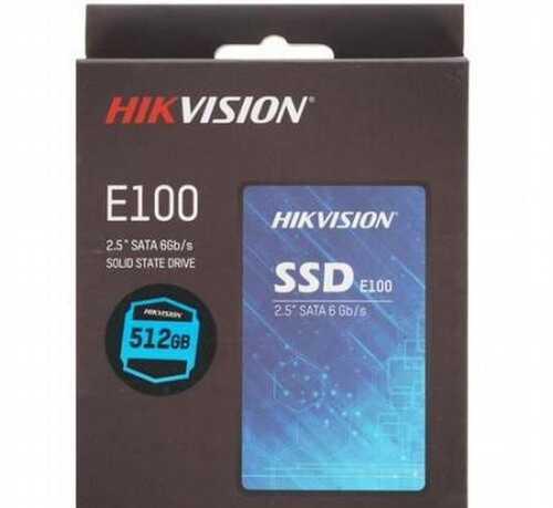 Новый SSD 512GB Hikvision E100 2.5" SATA (512 гб)