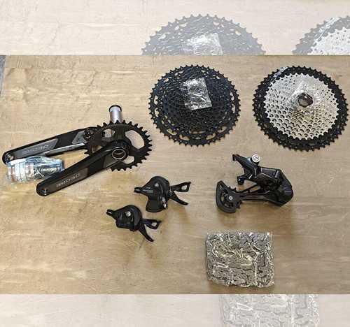 Групсеты 12 ск Shimano Deore М6100 - XT М8100