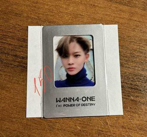 Карта wanna one джинён