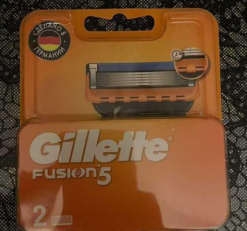 Кассеты для бритья Gillette Fusion 5, 2шт