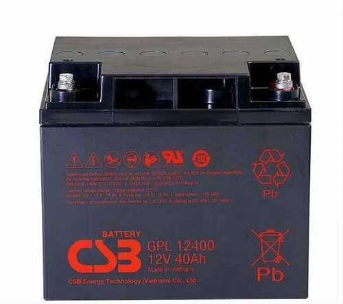 Аккумулятор CSB GPL 12400 новый