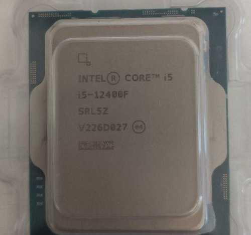 Процессор intel core i5 12400f oem