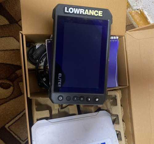 Эхолот lowrance elite 7 fs с AL 3 в 1