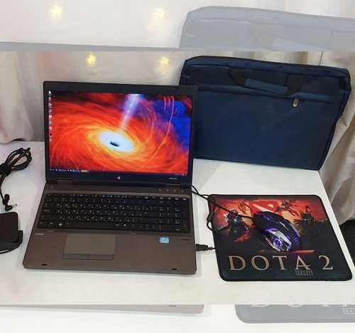 Hp Probook i7 (8-Ядер) 16-Гб, Ssd, Экран 15.6