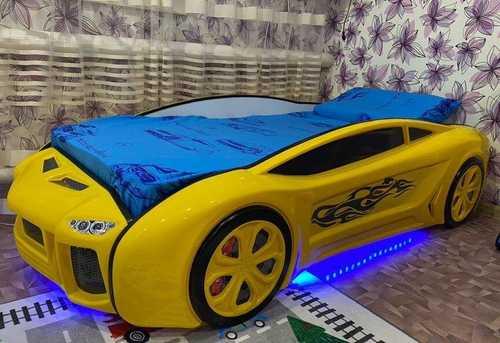 Детская кровать машинка Roadster
