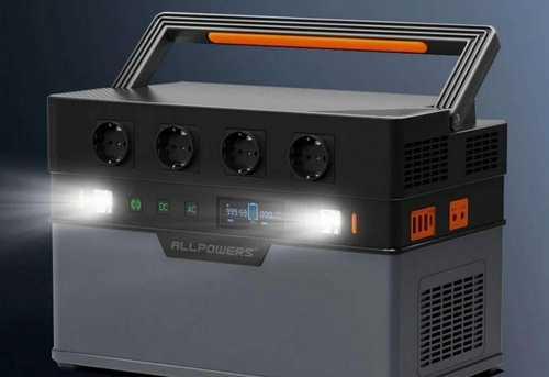 Портативная электростанция 1500w Allpowers 12-220v