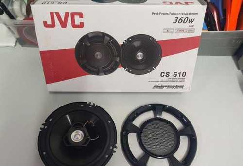 Динамики JVC CS-610, 16 см, коаксиальные