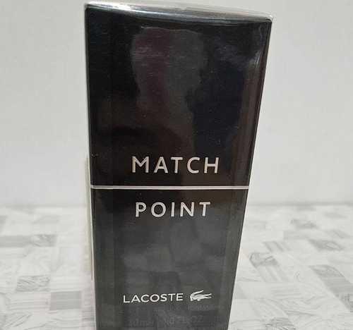 Lacoste match Point 30 мл оригинал мужская вода