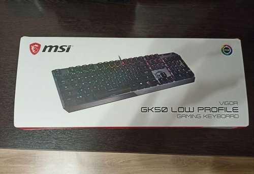 Клавиатура MSI GK50 Low Profile