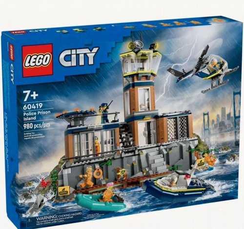 Lego City 60419 Полицейская тюрьма на острове